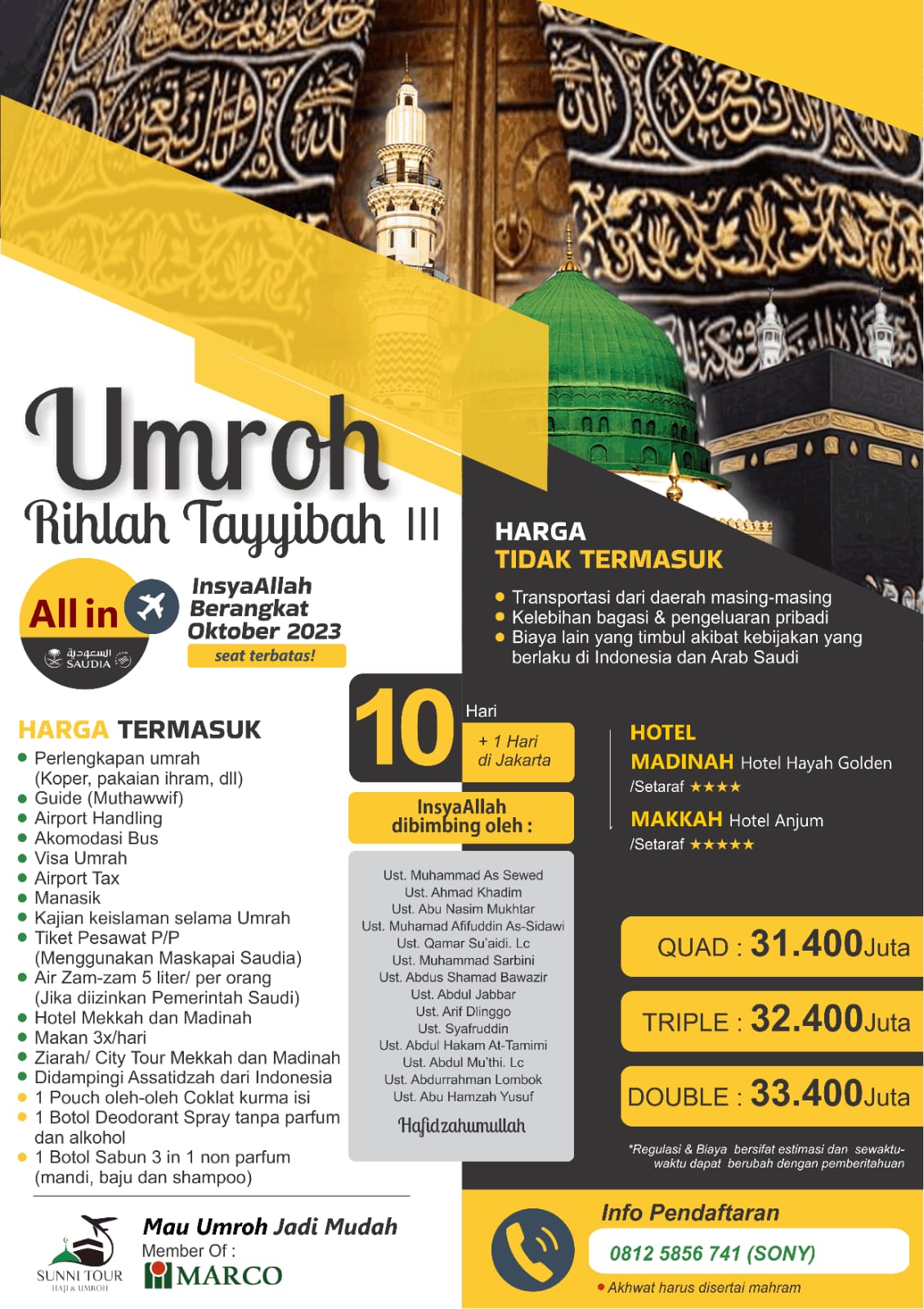 Blog - Umroh dan Haji Sesuai Sunnah Nabi
